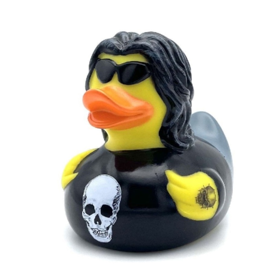 Lilalu Heavy Metal Rubber Duck 7Cm LAST IN STOCK from Stonegate Teddy ...