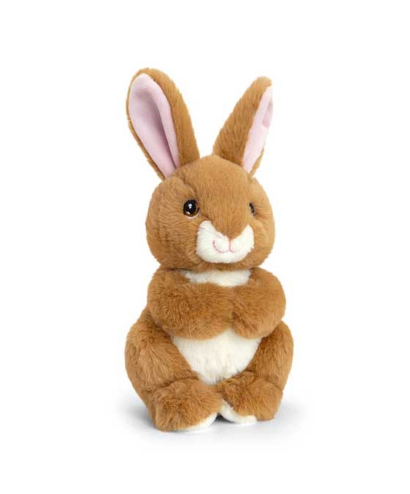 Keel Toys Keeleco: Brown Rabbit 19cm from Stonegate Teddy Bears, York