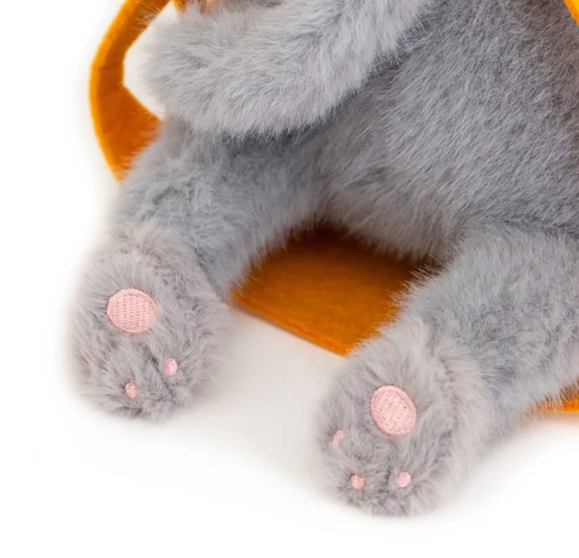 Orange Toys Milo & Millie: Milo the Grey Cat 35cm from Stonegate Teddy ...