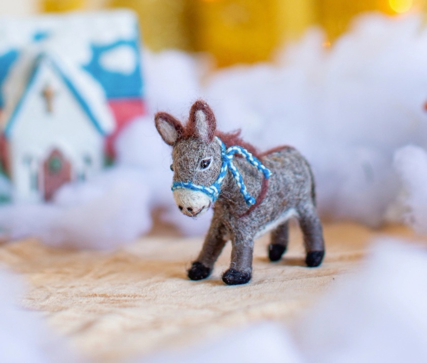 Sew Heart Felt Benedict The Nativity Donkey LAST IN STOCK from ...
