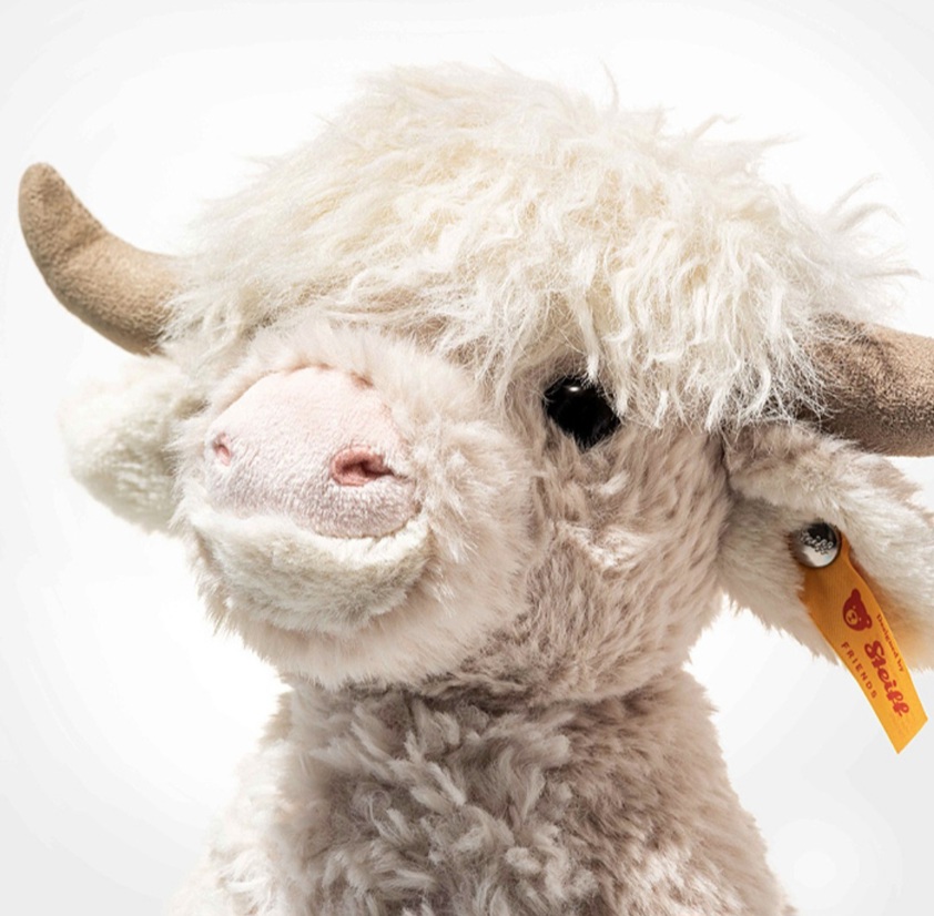 Steiff Harper Highland Cow 24cm from Stonegate Teddy Bears, York