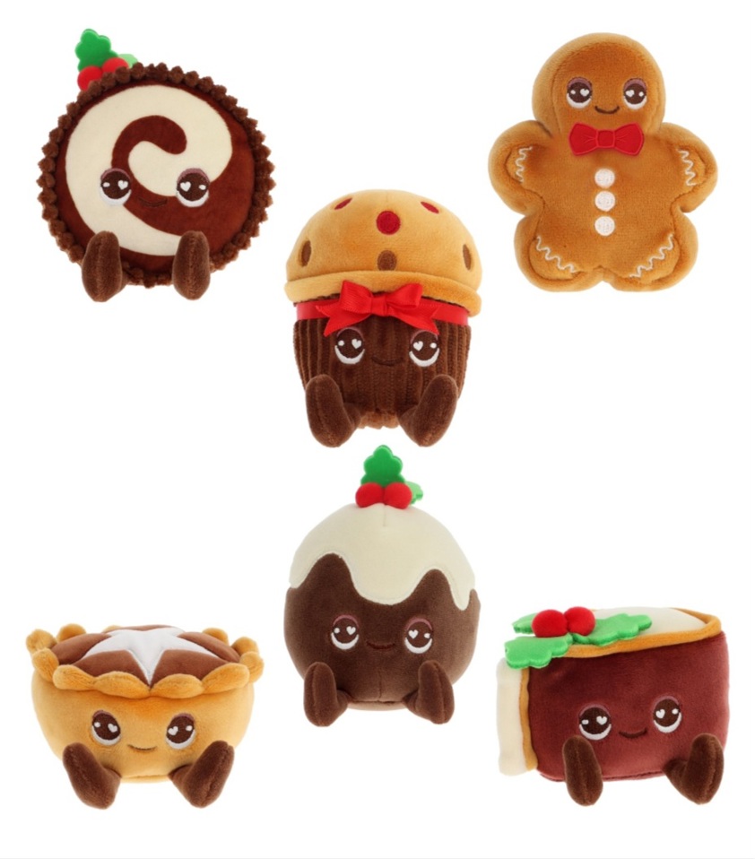 Keel Toys Scented Bakery Festive Sweet Treats (6 Asstd) - 8cm from ...