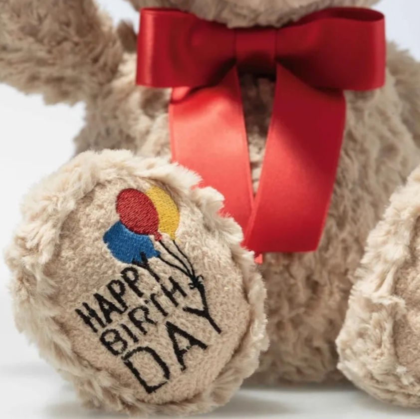 Jimmy Teddy Bear - Happy Birthday 35cm | Steiff