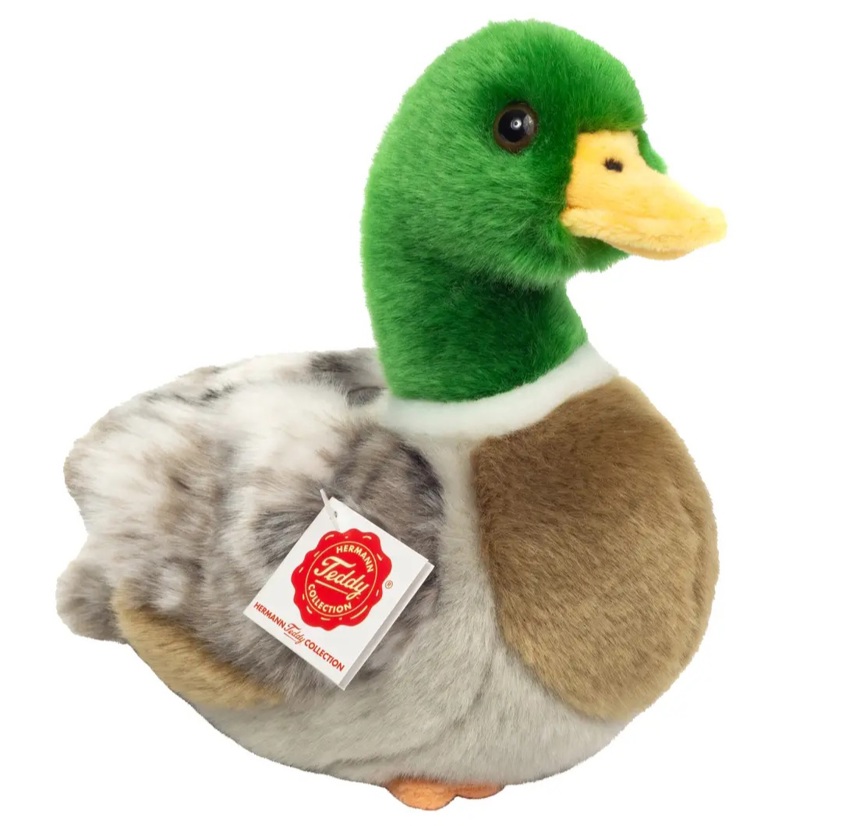 Teddy Hermann Mallard Duck 24cm from Stonegate Teddy Bears, York