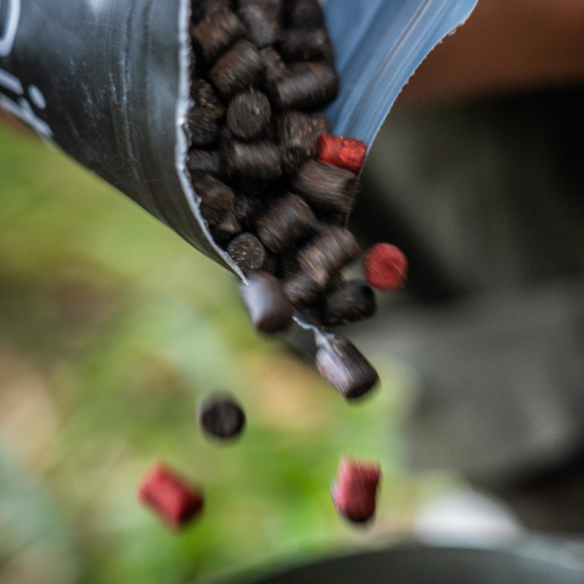 Hot Shrimp + Liver Maxi Pellets - RG Baits
