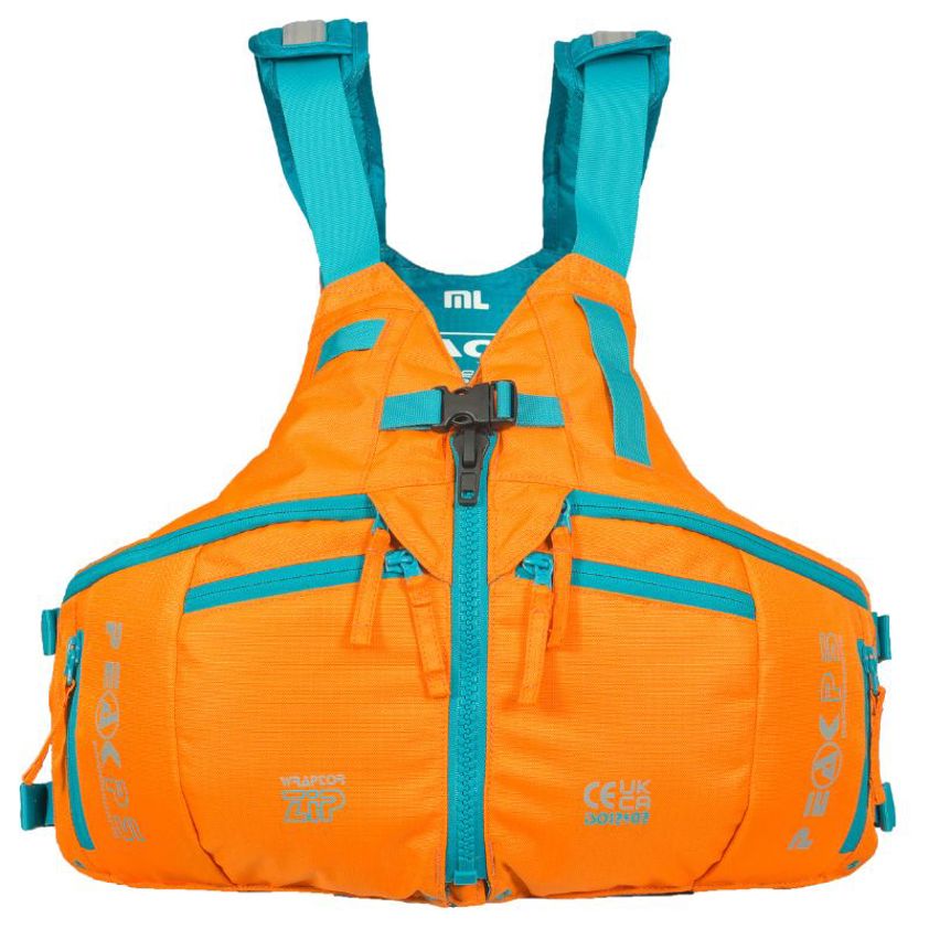 Peak PS Wraptor Zip PFD | Kayak PFD | WWTCC