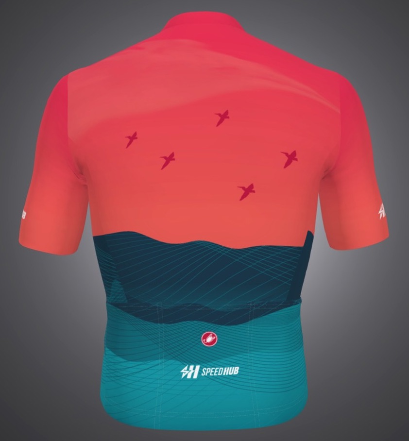 Speedhub x Castelli Sunset Competizione Cycling Jersey Mens - Speedhub
