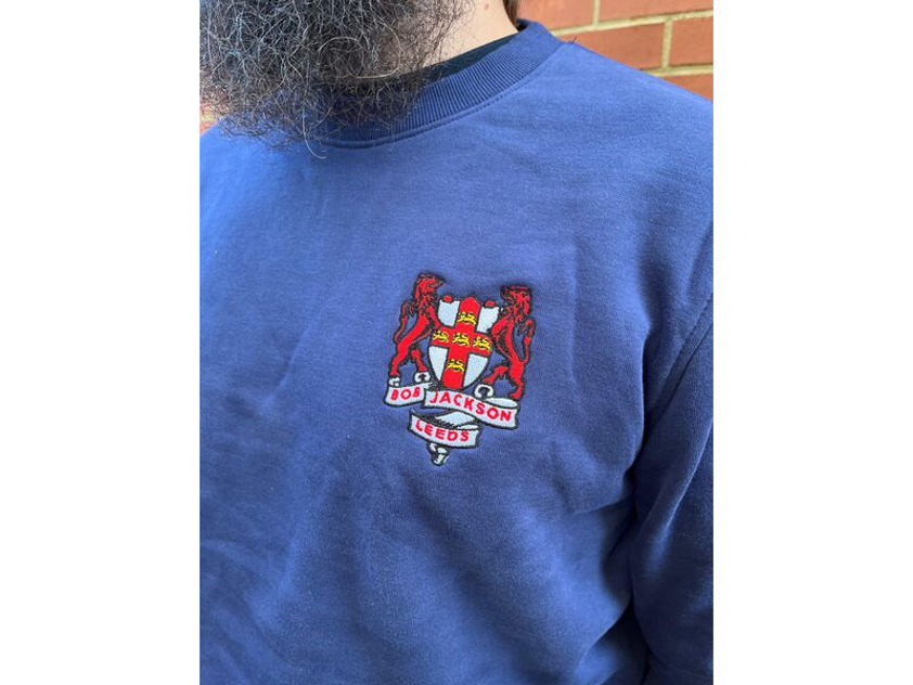 Bob Jackson Cycles Embroidered Crew Neck Jumper - Woodrup Cycles