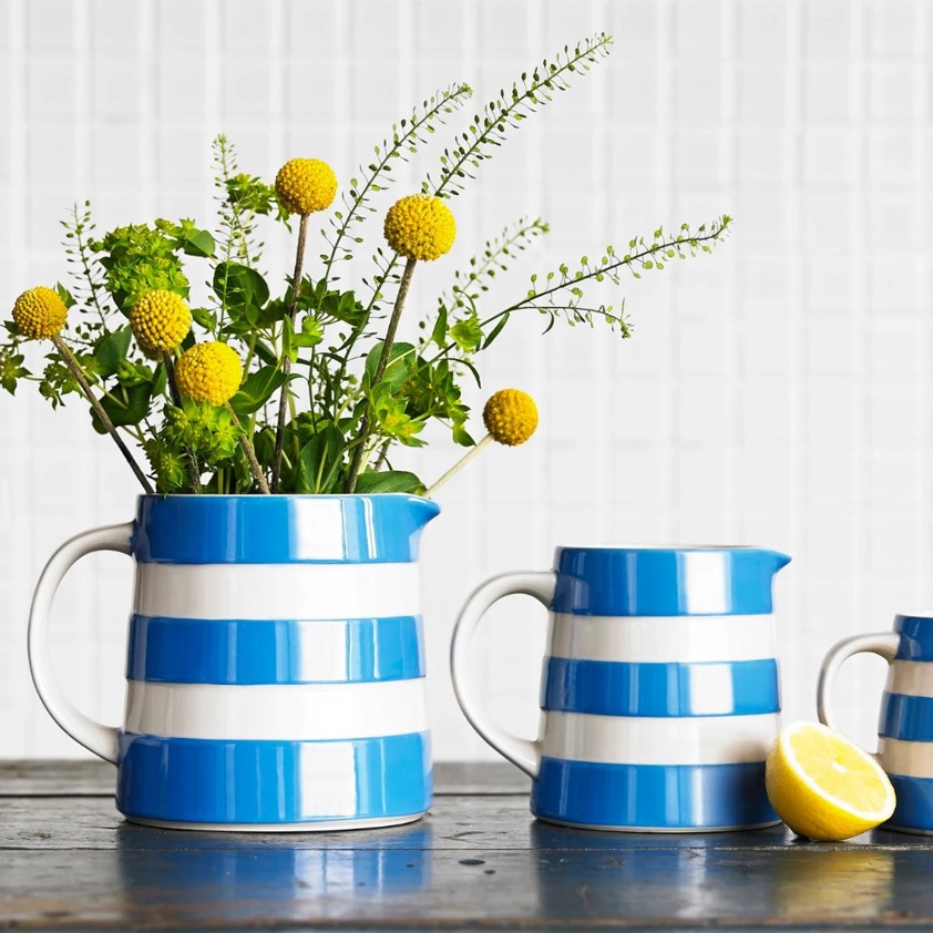Cornishware Large Dreadnought Jug - Versatile Elegance