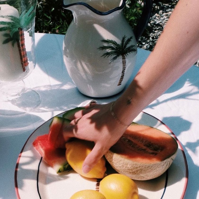 Make every pour a little more playful with the Palm Tree Jug