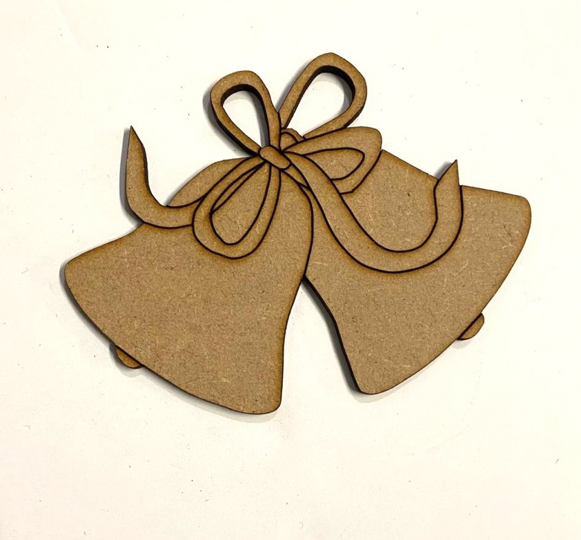 MDF Base - Bells 10cm