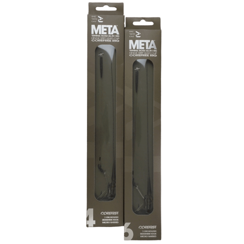 OMC Meta Terminal Tackle Rigs - All-In-1 Rig Corefree Double Over Hinge ...