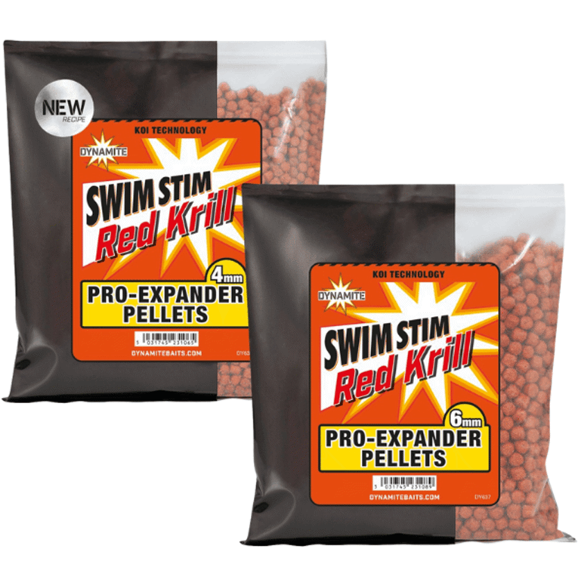 Dynamite Baits Swim Stim – Red Krill Pro-Expander Pellets - 300g ...