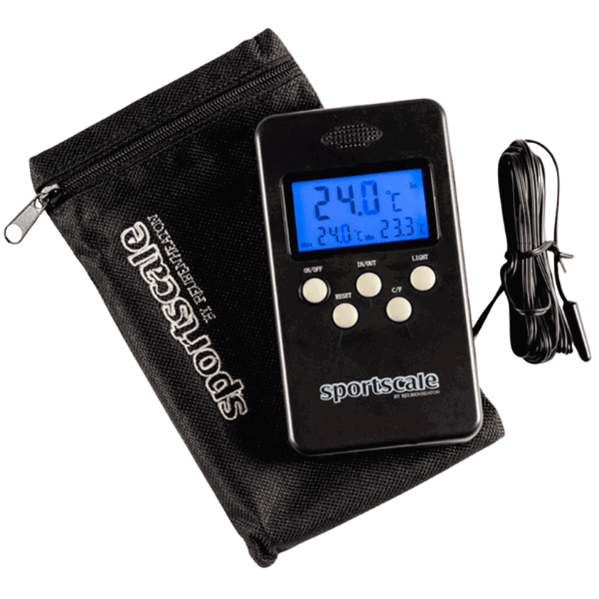 Reuben Heaton Digital Air/Water Thermometer - Capital Angling