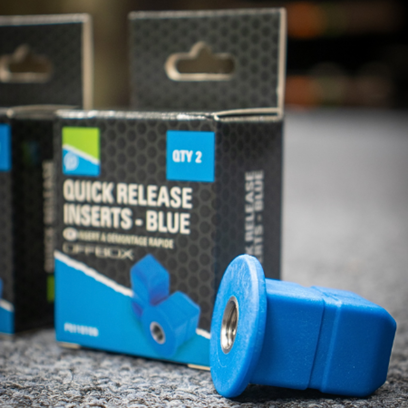 Preston Offbox Quick Release Inserts Blue - Capital Angling