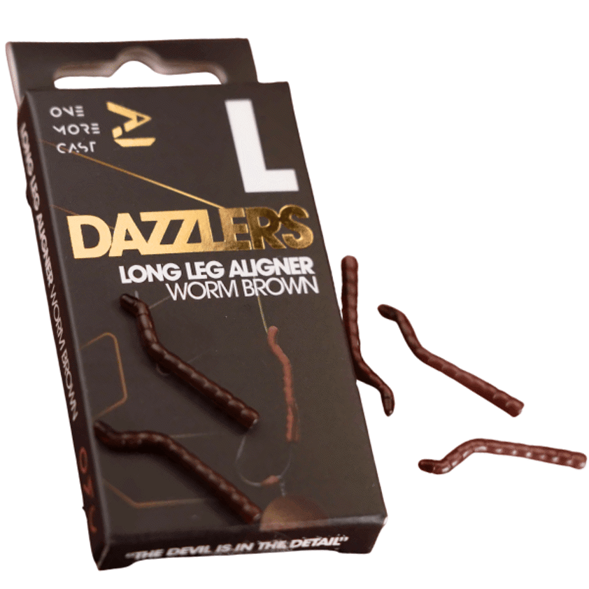OMC Dazzlers - Long Leg Aligners - Worm Brown - Capital Angling