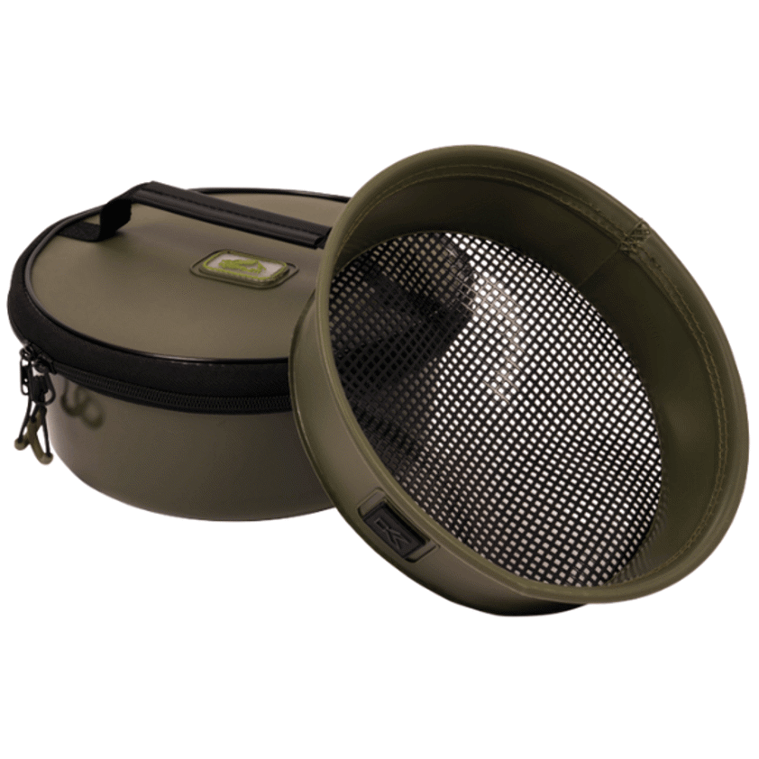 Korum EVA Solid Groundbait Bowl & Riddle - Capital Angling
