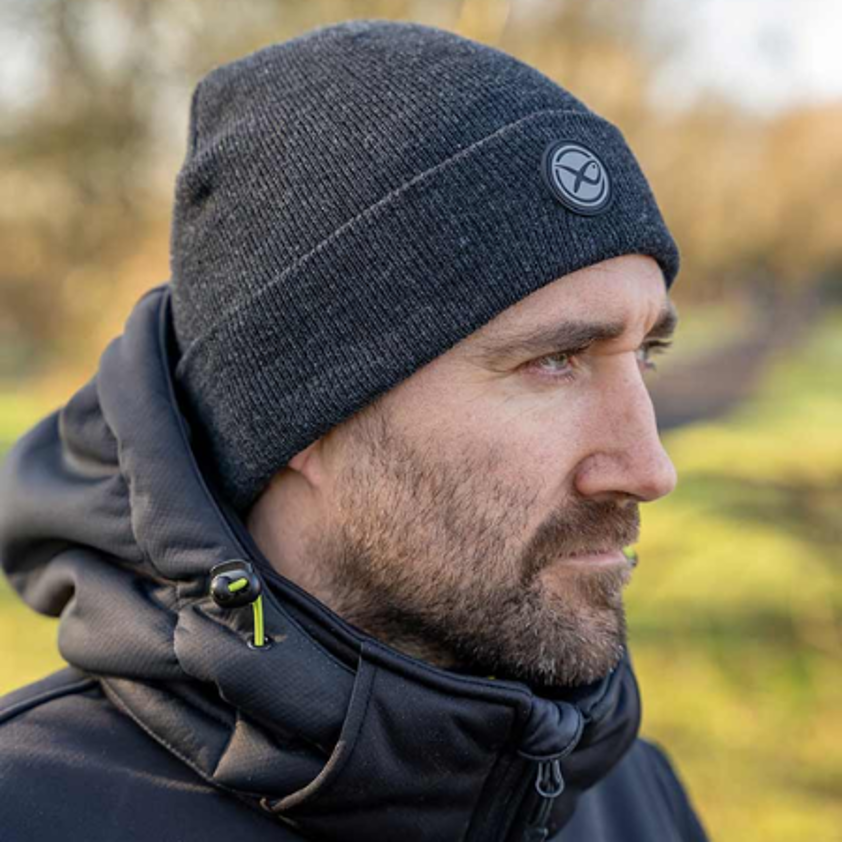 Matrix Grey Beanie - Capital Angling