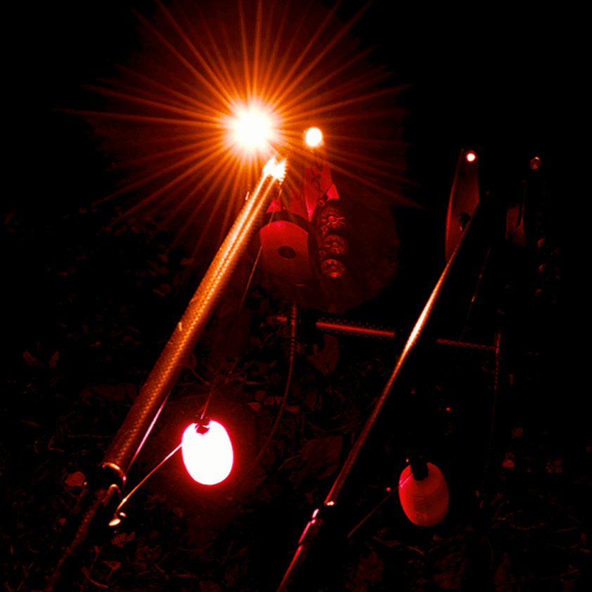 NEW Fox Black Label Dumpy Halo Illuminated Bobbins