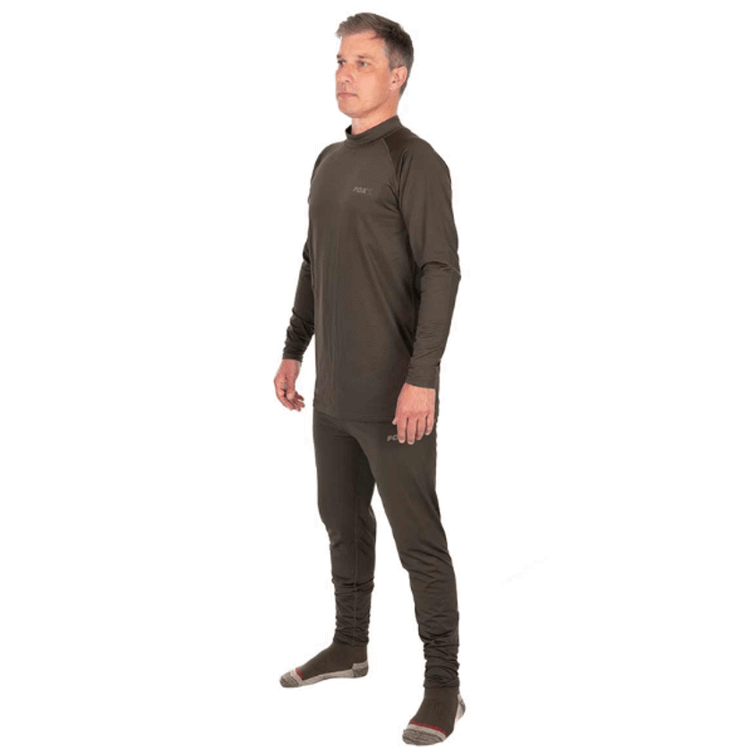 Fox Thermal Base Layer - Khaki - Capital Angling