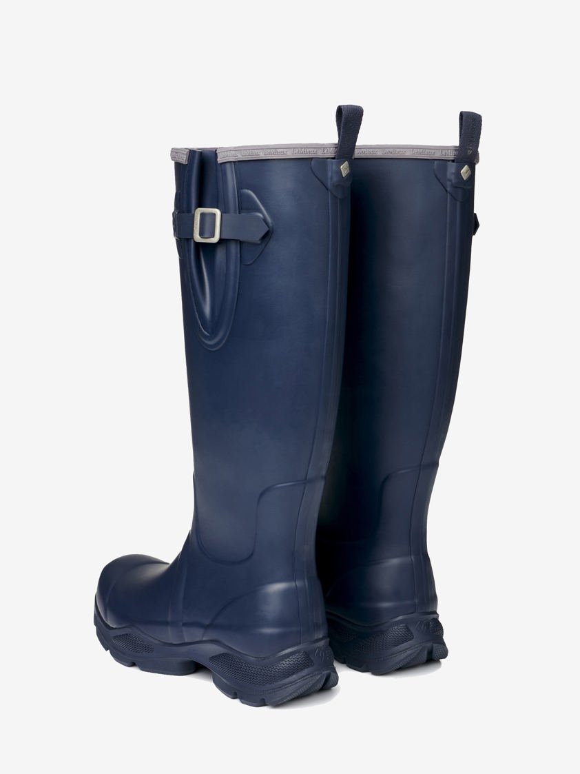 Navy LeMieux Stride Wellington Boot Navy by LeMieux