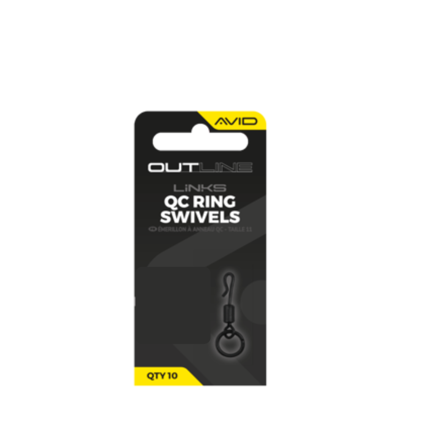 Avid Outline QC Ring Swivel | Birds Tackle Ipswich