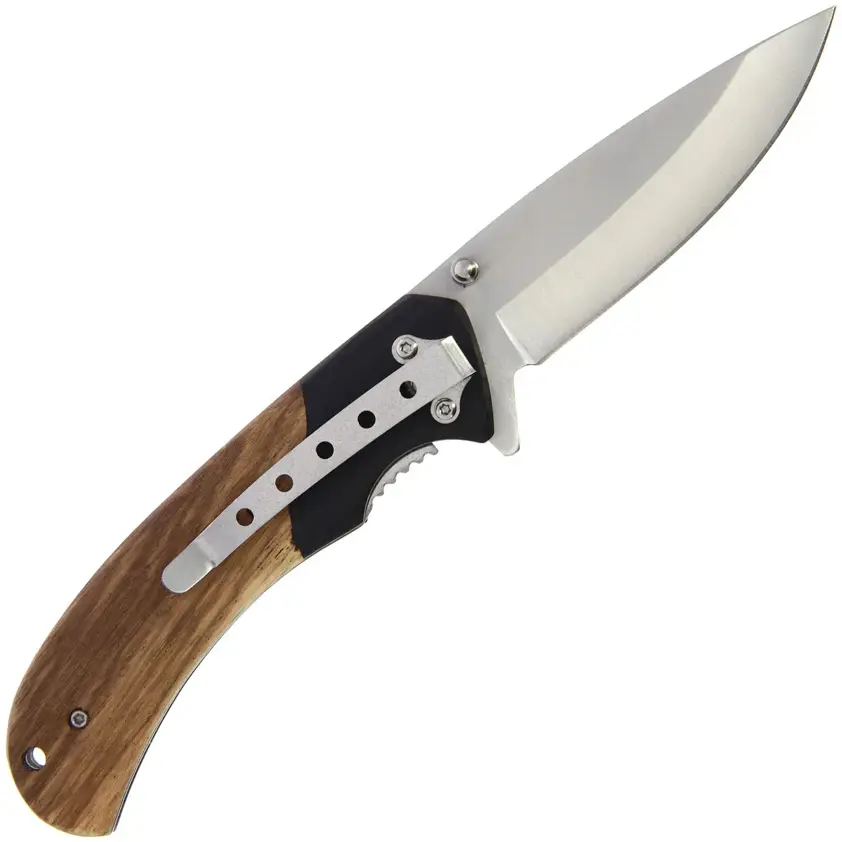 Anglo Arms Lock Knife Pheasant Design with Zebra Wood Handle - Suffolk ...