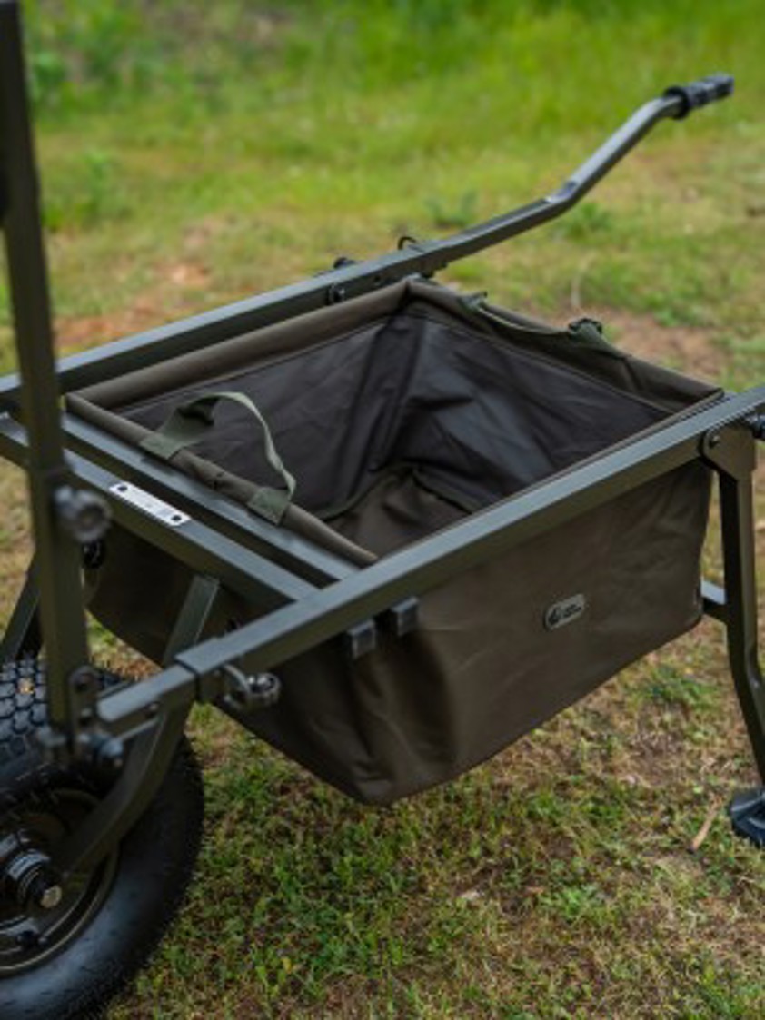 Carp Porter Stealth Drop-In Barrow Bag Green | Birds Tackle