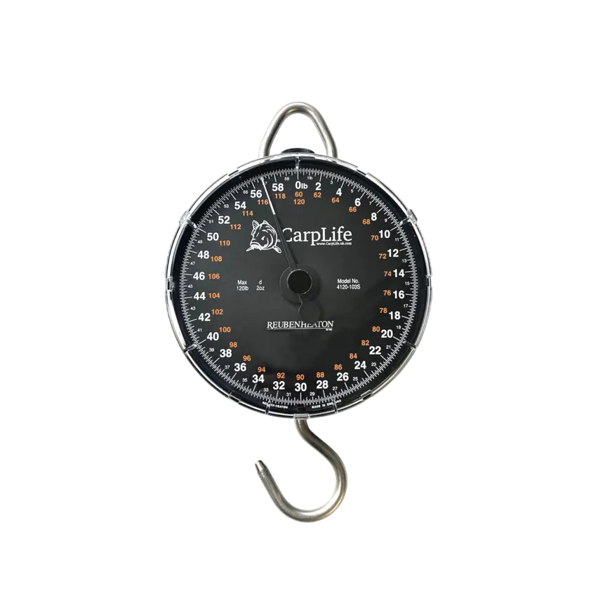 CarpLife 120lb Specimen Scales & Dial Scale Pouch - Birds Tackle