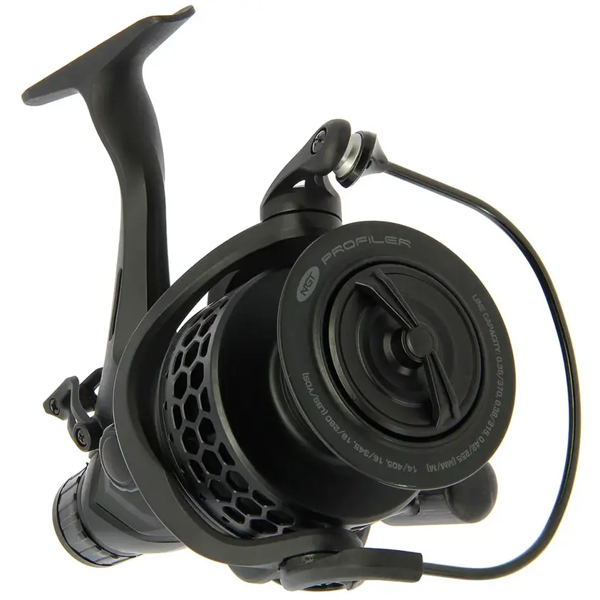 NGT Profiler CR60 - 5+1 Carp Runner Reel with Honeycomb Alum