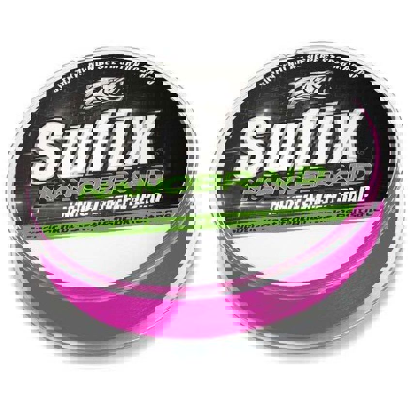 Sufix Nano Braid Pink 100m 8lb (0.08mm) - Birds Tackle