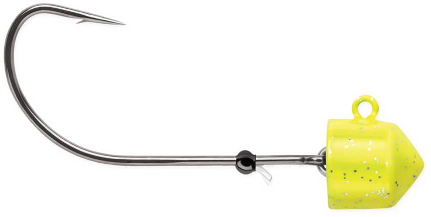 Rapala Swingin Ned Rig Jig sz1/0 2g Chartreux (4) - Birds Tackle