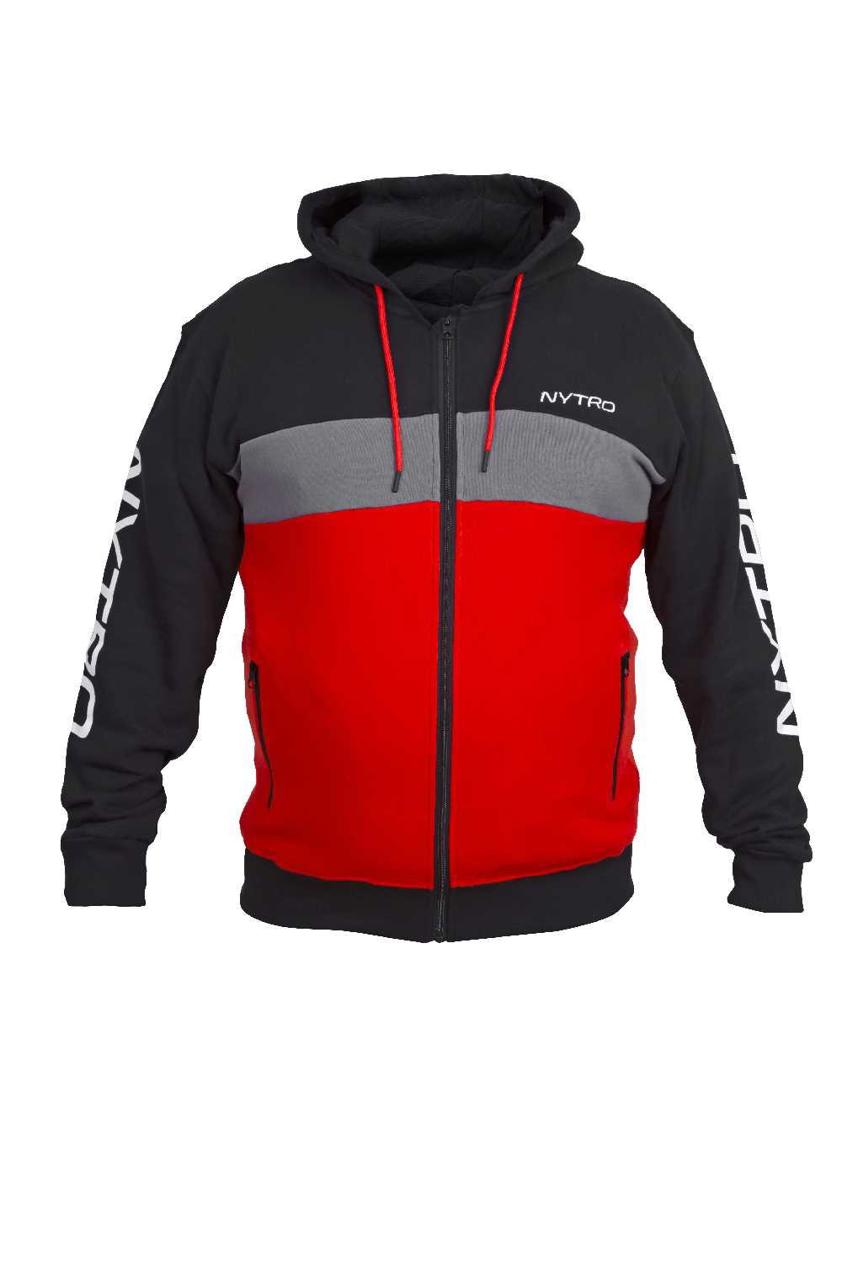 Nytro Zipped Hoodie Tri-Colour Medium - Birds Tackle