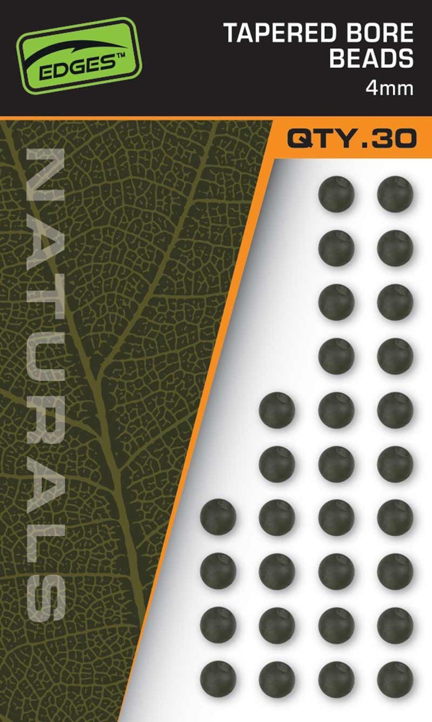 Fox Naturals Tapered Bore Beads - Birds Tackle