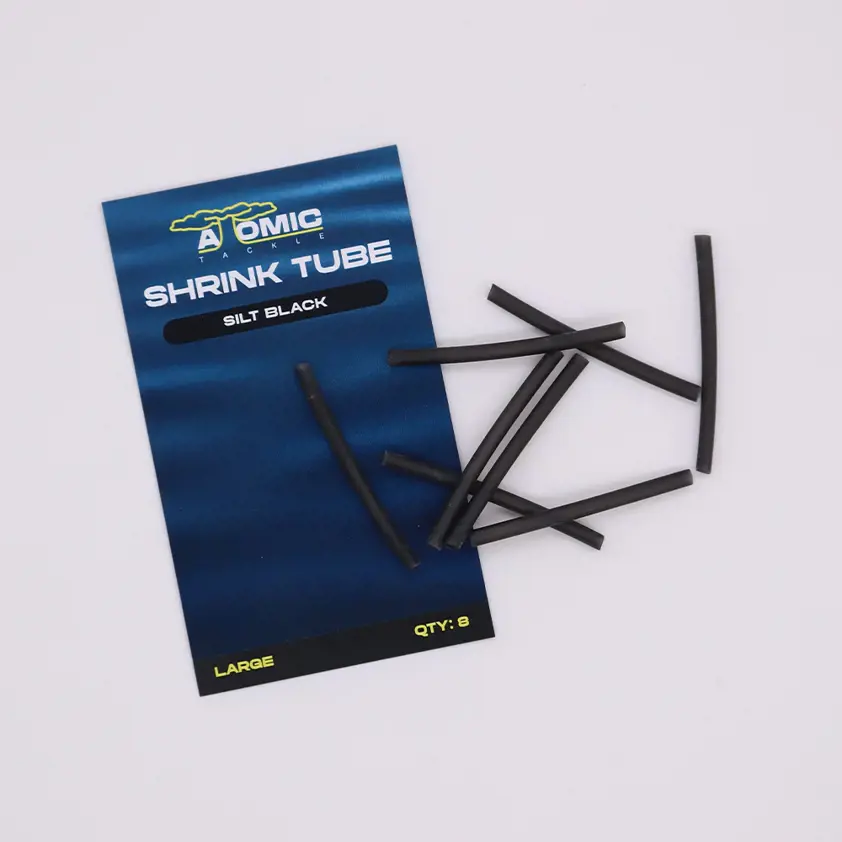 Atomic Tackle Shrink Tube Silt Black - Birds Tackle