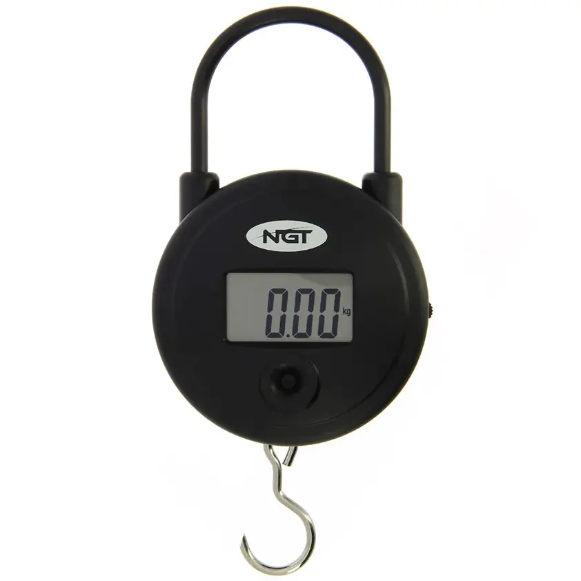 NGT Quickfish Scales - Digital Round 55lb / 25kg Scales - Birds Tackle