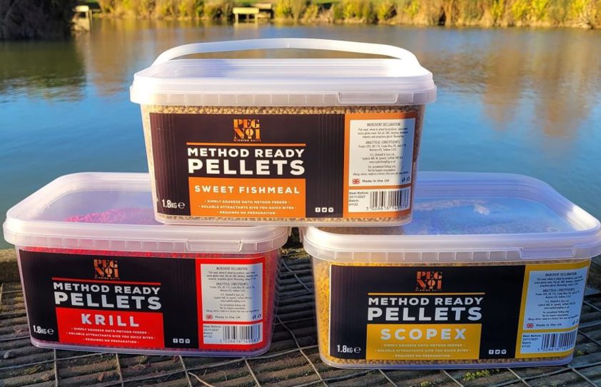 Peg No.1 Method Ready Pellets Scopex 1.8kg - Birds Tackle