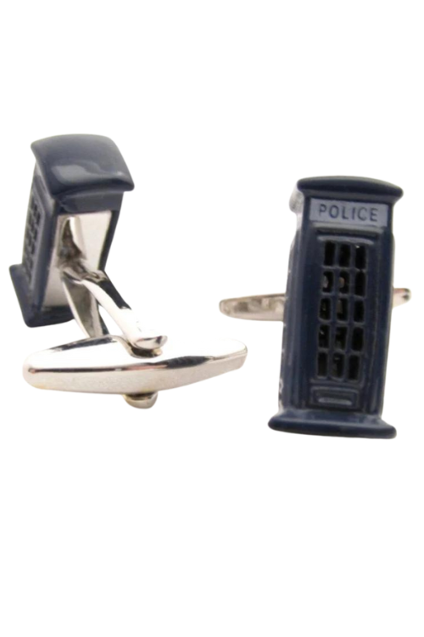 Van Buck Police Box Cufflinks.Shop now and explore our Accessories range!
