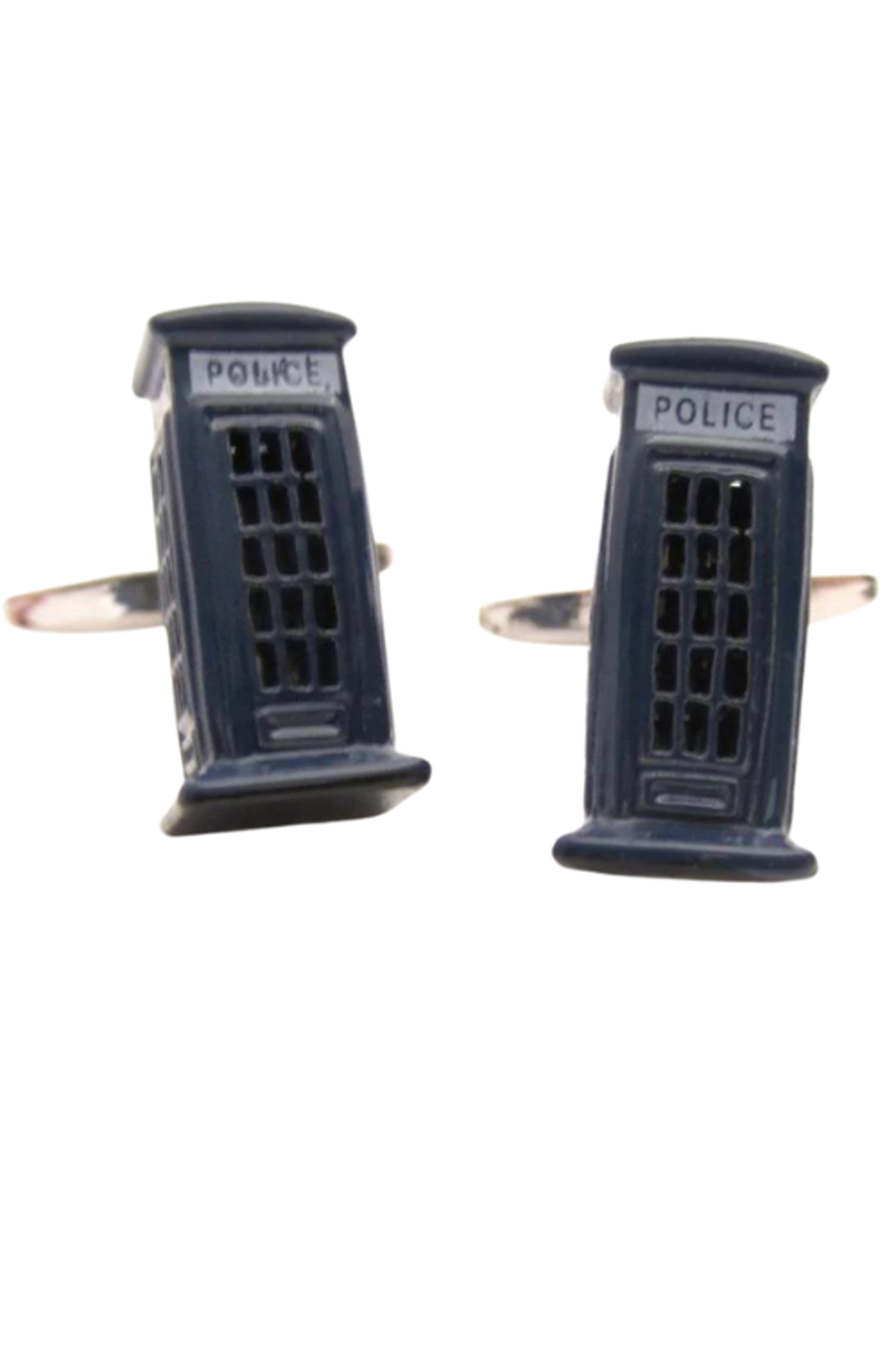 Van Buck Police Box Cufflinks.Shop now and explore our Accessories range!
