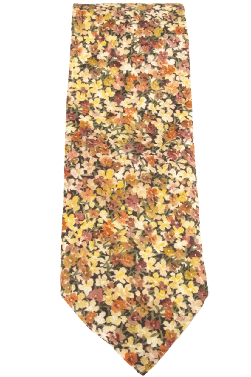 Van Buck Arrietty Violet Cotton Tie Made with Liberty Fabric. Available ...