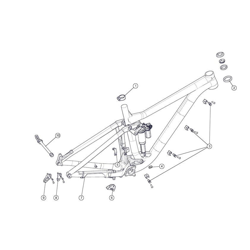 BMC Bmc Spare - Cable Guide # 9 (1 Piece)
