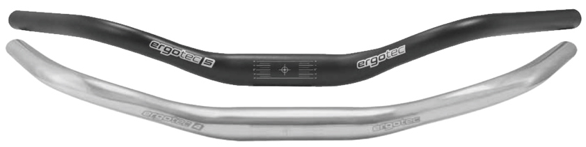 Ergotec Black Ergotec Stuttgarter Bugel Alloy Handlebars 31.8Mm