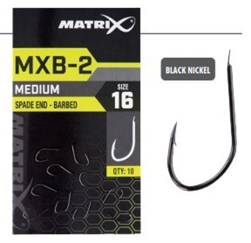 Fox Matrix Matrix MXB-2 Barbed Spade Hooks