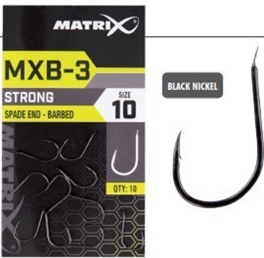 Fox Matrix Matrix MXB-3 Barbed Spade Hooks