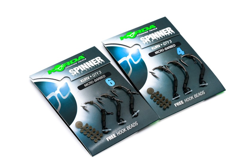 Korda Tackle Korda Spinner Hook Sections Kurv Barbless (x3) 4