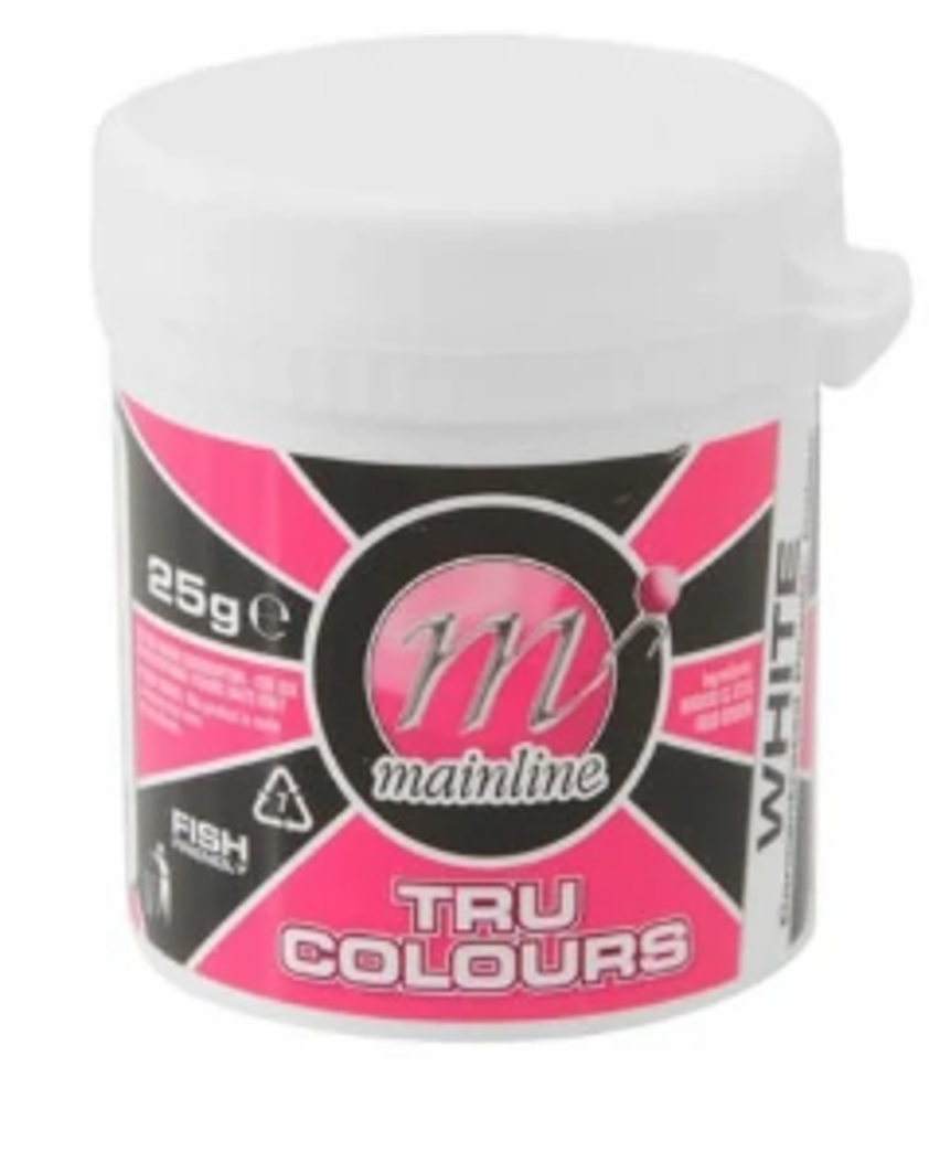 Mainline Baits Mainline Baits White Tru Colours Dye - 25g pot