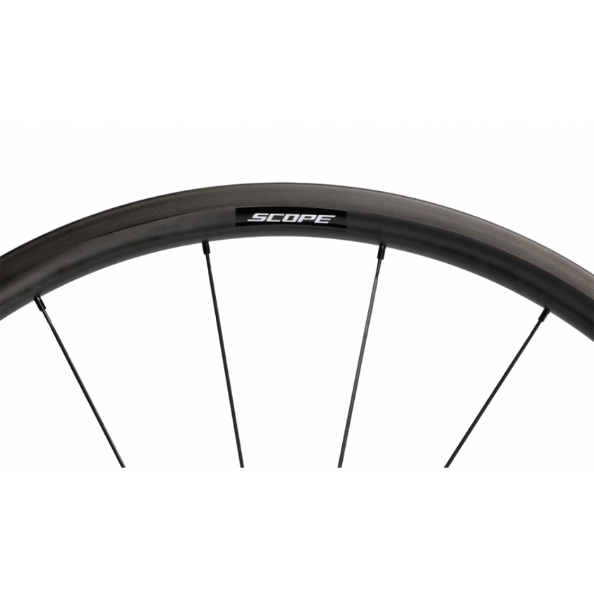 Scope Cycling R3 Rim Carbon Road Wheelset