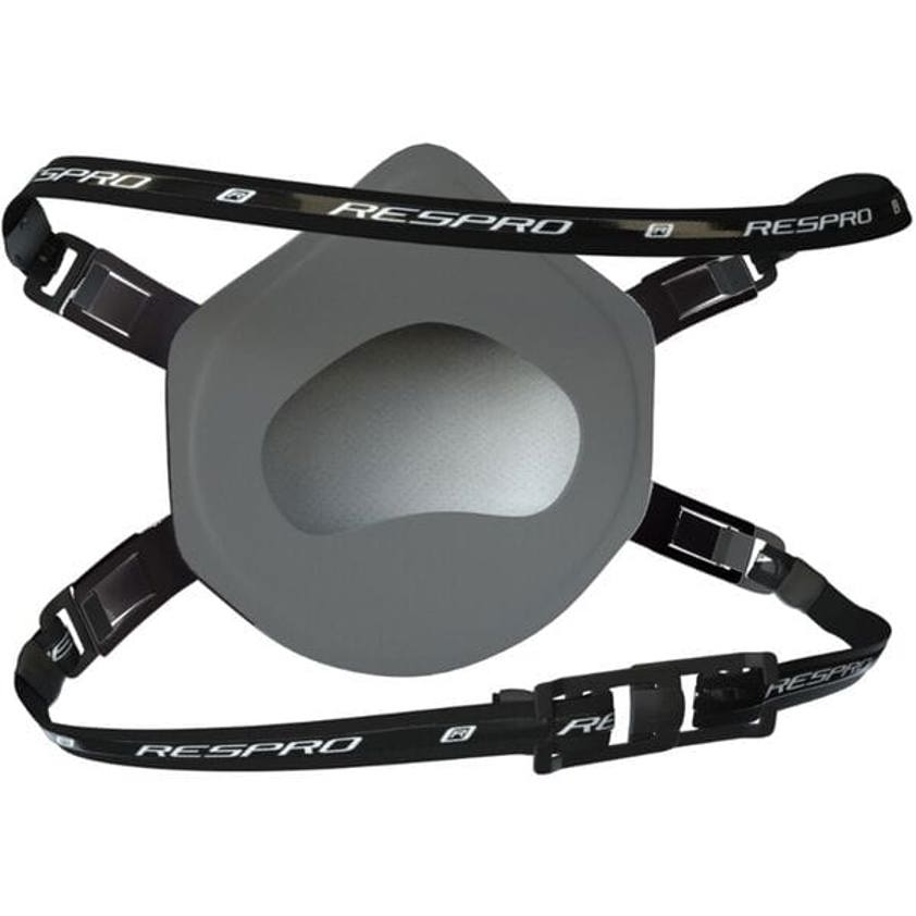 Respro Black Street Smart Valveless Mask - 3 Pack