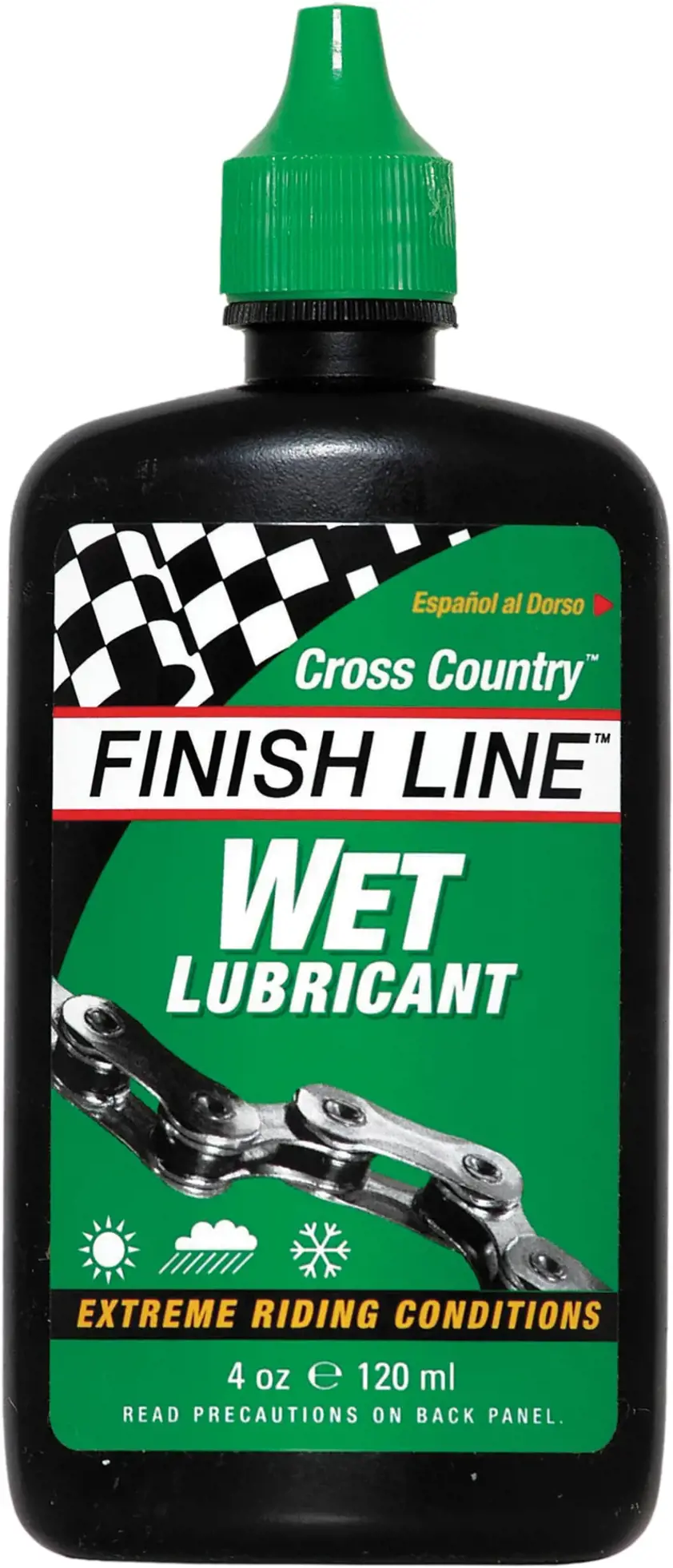 Clear Finish Line Cross Country Wet Chain Lube