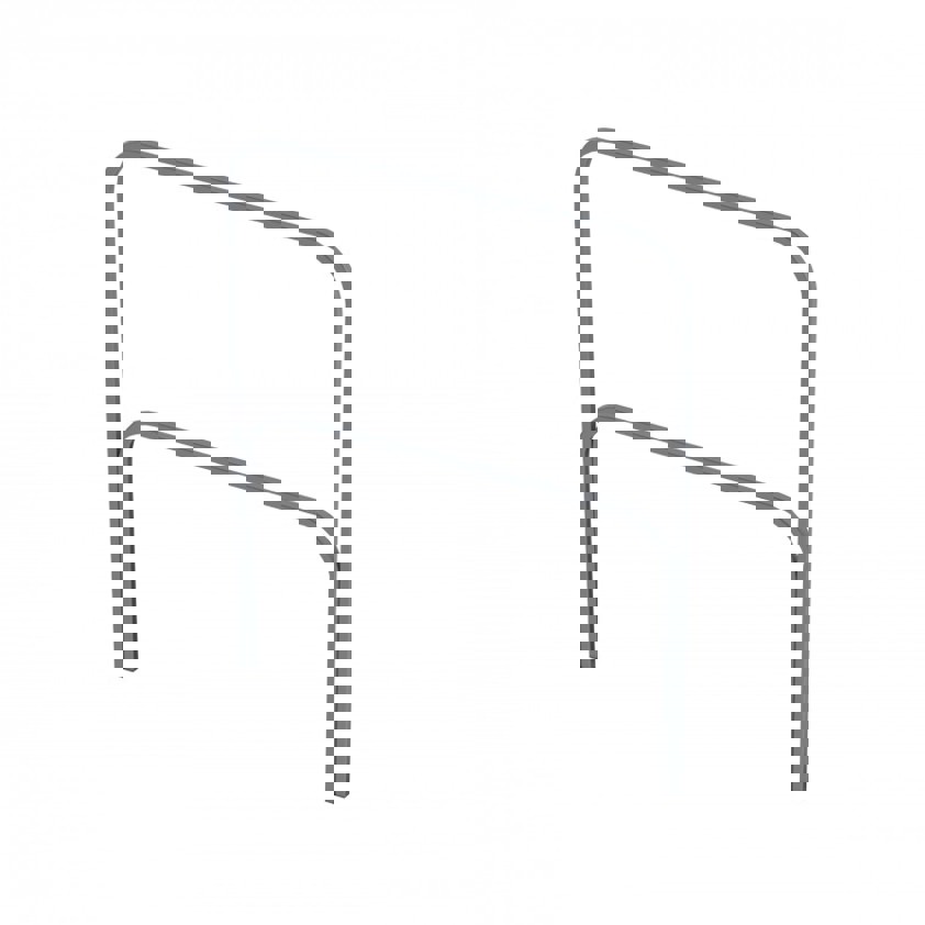 Spider Steel Handrail 1mtr, Black